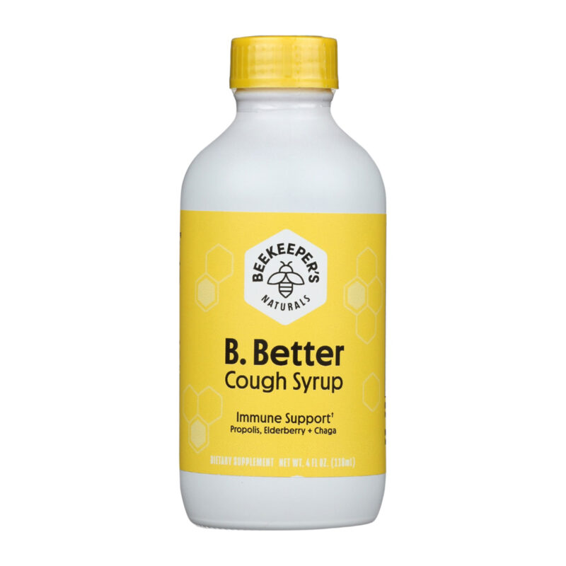 Beekeeper’s Naturals B.Better Cough Syrup, 4 fl oz – Wadaaa: Worldwide ...