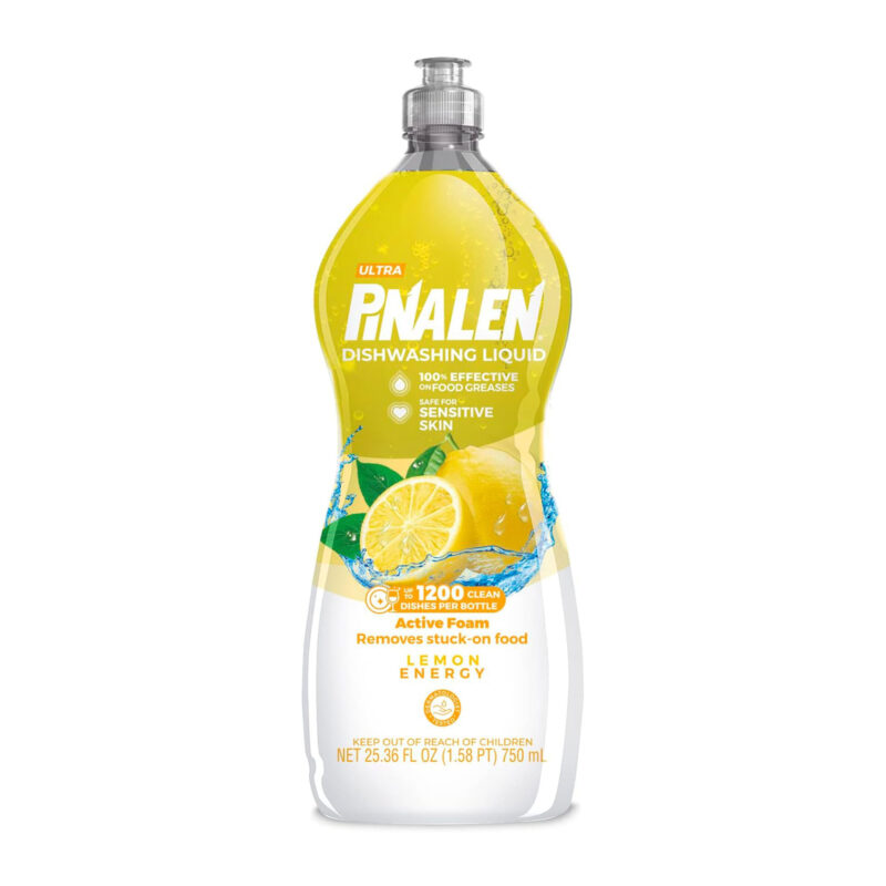 Pinalen Dishwashing Liquid Lemon Energy, 25.3 fl. oz. – Wadaaa ...