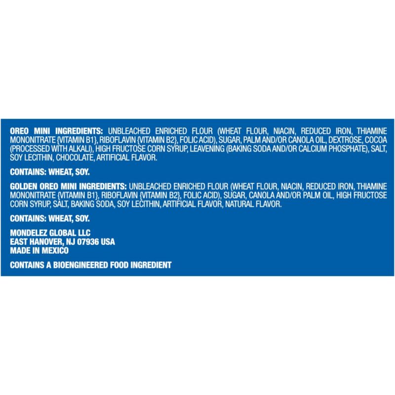 OREO Mini Mix Sandwich Cookies Variety Pack, 20 Snack Packs – Wadaaa ...
