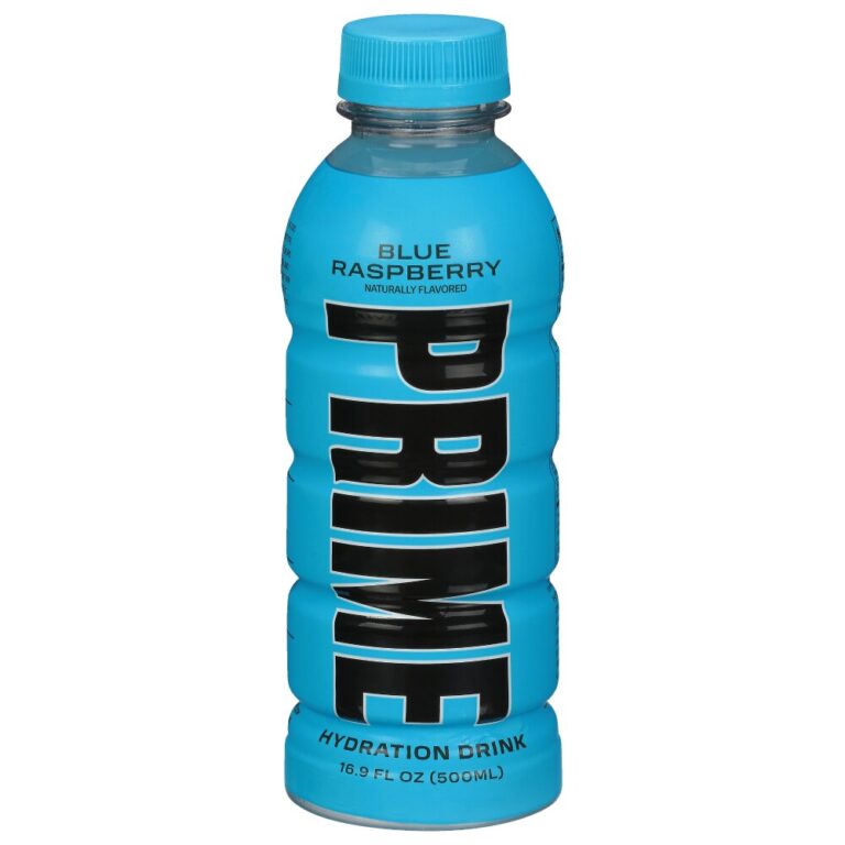 Prime Hydration Blue Raspberry Sports Drink – 16.9 fl oz Bottle ...
