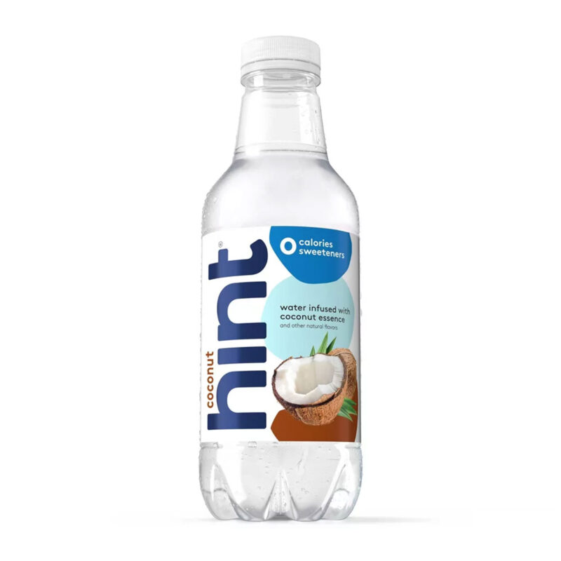 Hint Coconut Flavored Water, 16 fl oz Bottle – Wadaaa: Worldwide ...