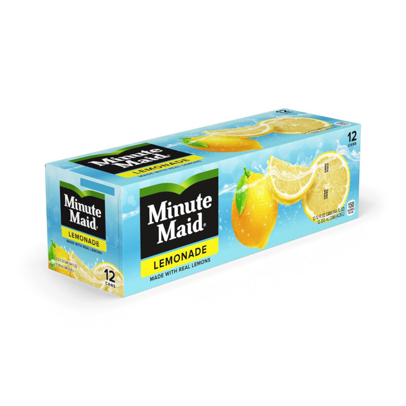 Minute Maid Lemonade, 12 fl oz, 12 ct – Wadaaa: Worldwide Marketplace